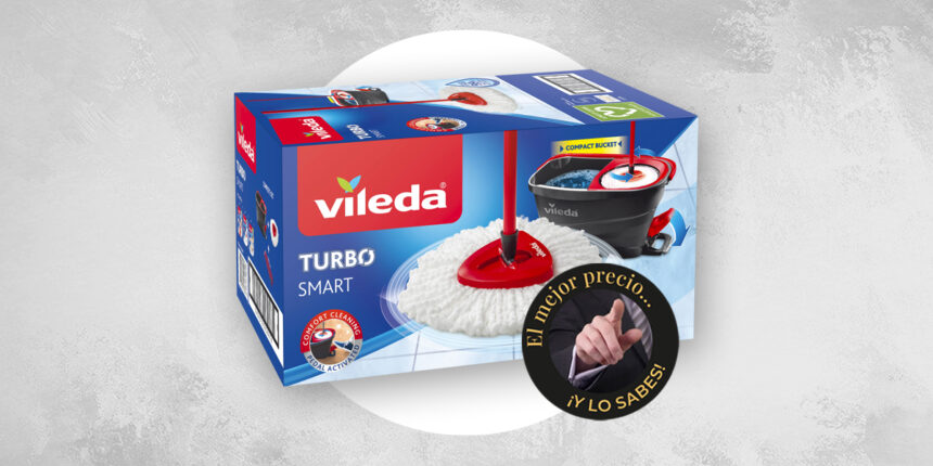 Cubo Vileda Turbo Smart - Tenemos el mejor precio...¡y lo sabes!